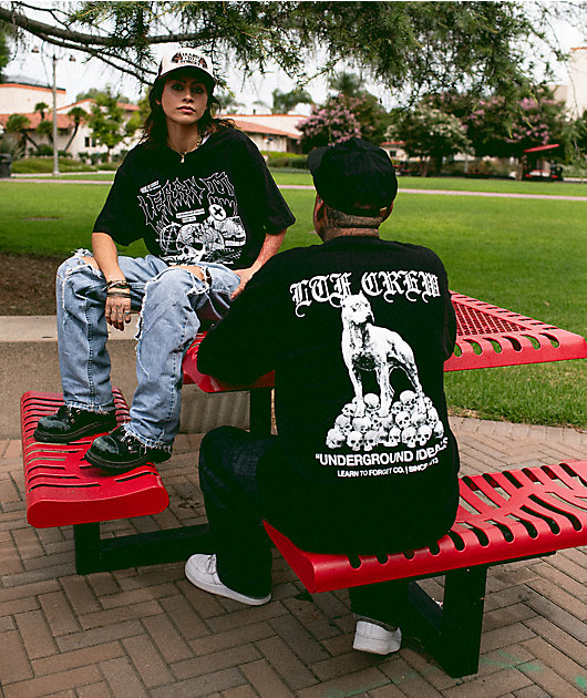 Learn To Forget Skullcrusher Black T-Shirt | Zumiez