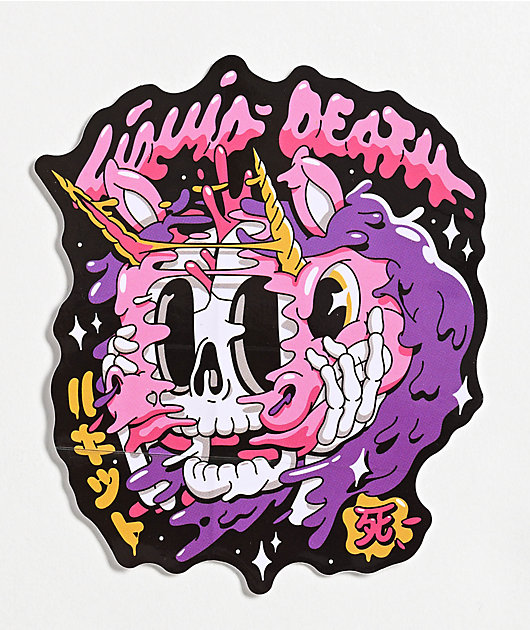 Liquid Death Death Pony Sticker | Zumiez