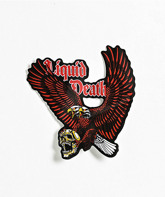 Liquid Death Ride Or Die Sticker | Zumiez