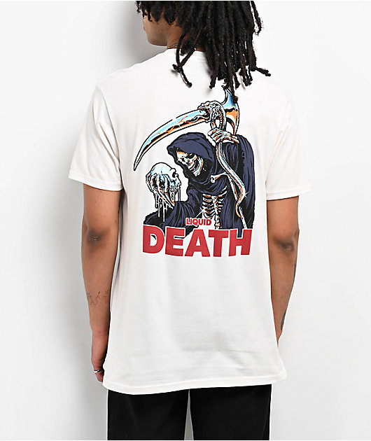 Liquid Death Yoyada Natural T-Shirt | Zumiez