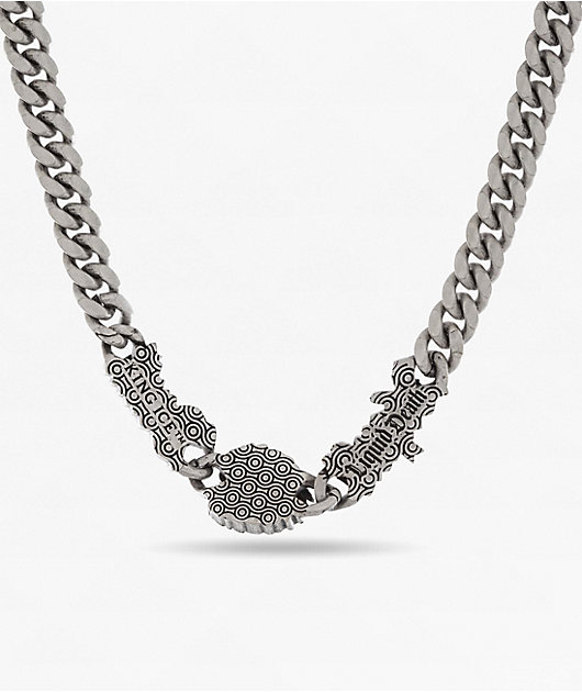 Liquid Death x King Ice Skull 8mm 20" Cuban Link Chain Necklace | Zumiez