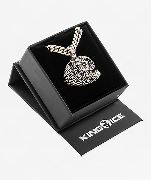 Liquid Death x King Ice Skull Necklace | Zumiez