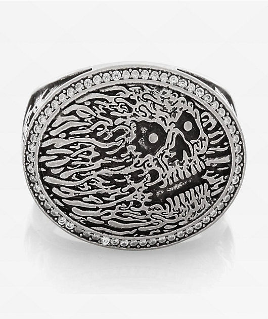 Liquid Death x King Ice Skull Ring | Zumiez