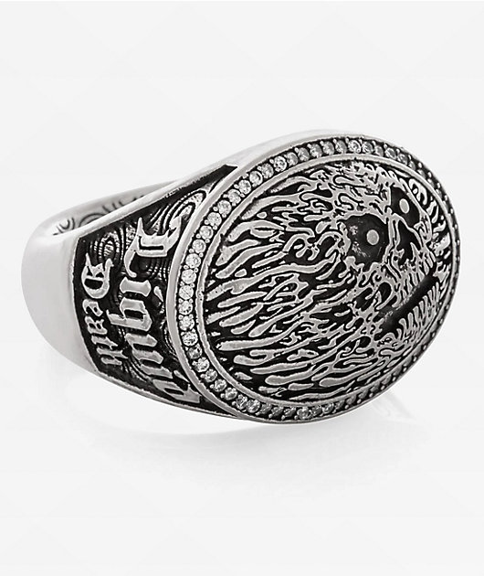 Liquid Death x King Ice Skull Ring | Zumiez