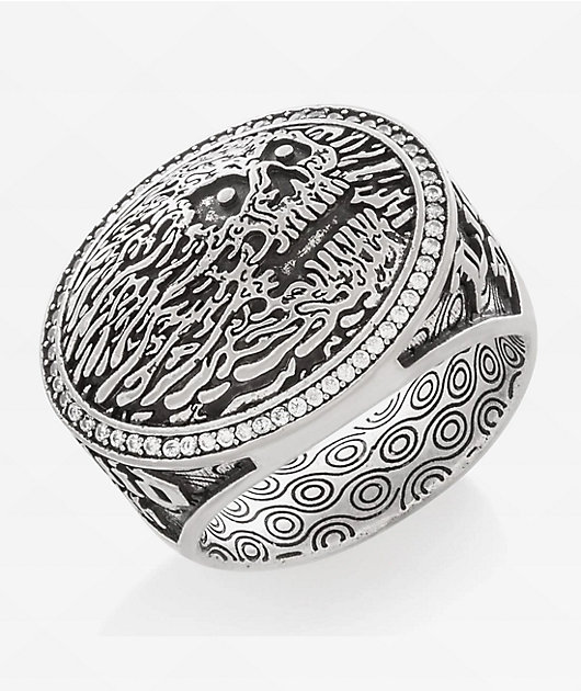 Liquid Death x King Ice Skull Ring | Zumiez