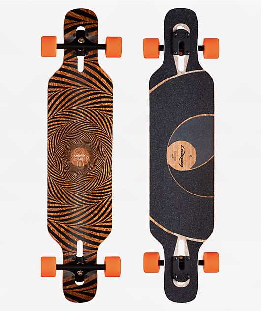 Loaded Tan Tien Flex Two 39" Drop Through Longboard Complete | Zumiez