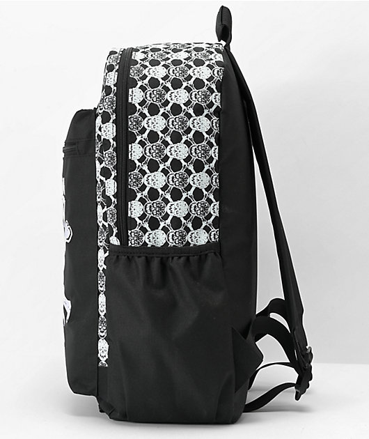 Lurking Class By Sketchy Tank Bones Black & White Backpack | Zumiez