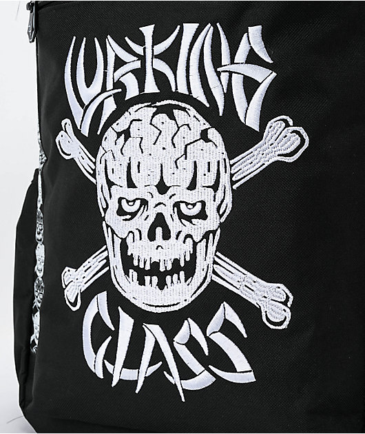 Lurking Class By Sketchy Tank Bones Black & White Backpack | Zumiez