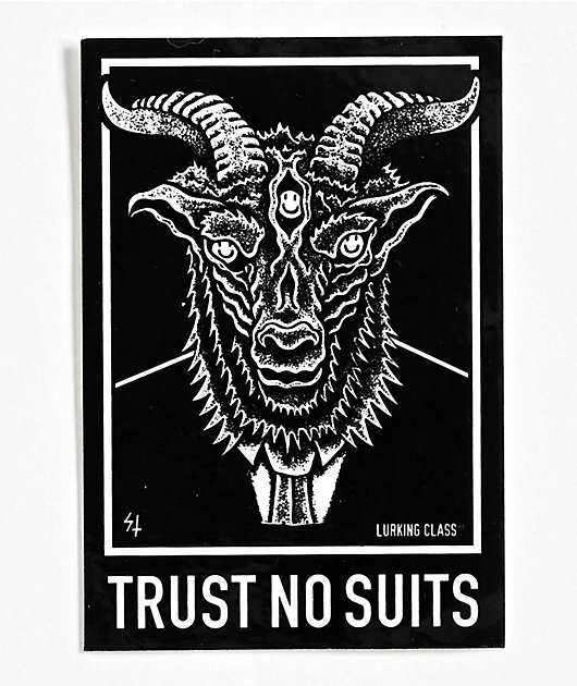 Lurking Class Trust Sticker | Zumiez