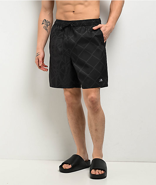 Lurking Class by Sketchy Tank Chained Black Board Shorts | Zumiez