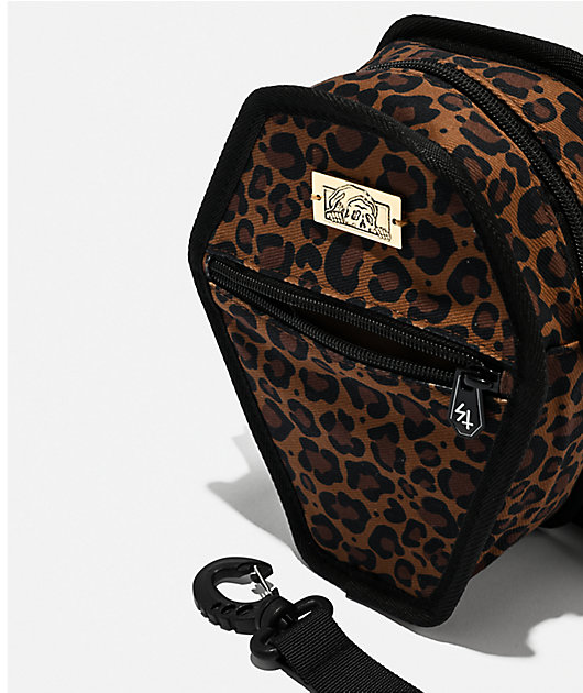 Lurking Class by Sketchy Tank Coffin Leopard Crossbody Bag | Zumiez
