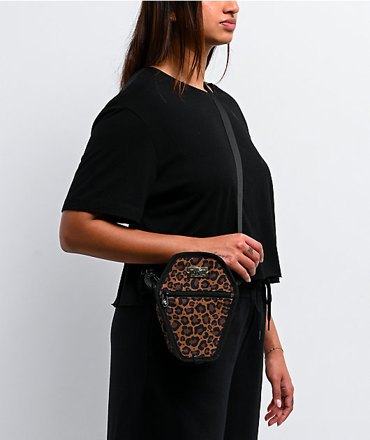 Lurking Class by Sketchy Tank Coffin Leopard Crossbody Bag | Zumiez