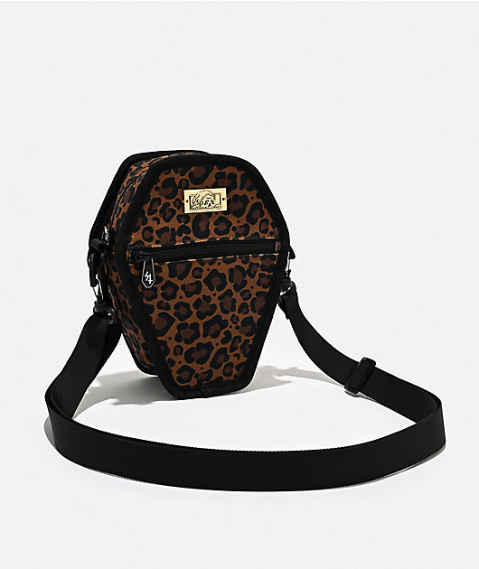 Lurking Class by Sketchy Tank Coffin Leopard Crossbody Bag | Zumiez