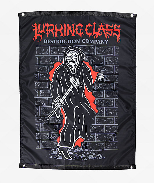 Lurking Class by Sketchy Tank Destruction Company Black Banner | Zumiez
