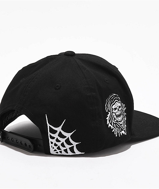 Lurking Class by Sketchy Tank Flash Art Black Snapback Hat | Zumiez