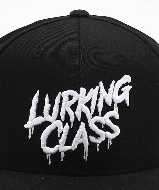 Lurking Class by Sketchy Tank Flash Art Black Snapback Hat | Zumiez