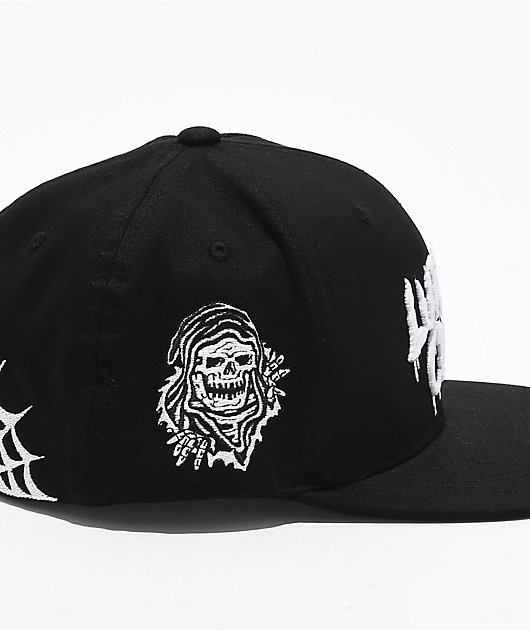 Lurking Class by Sketchy Tank Flash Art Black Snapback Hat | Zumiez