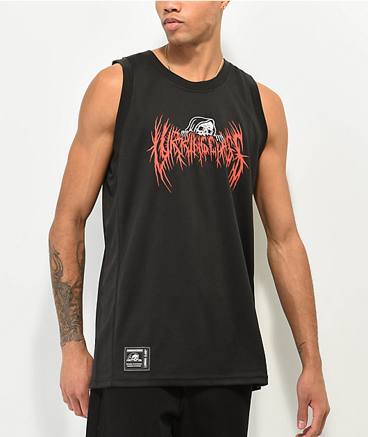 Lurking Class by Sketchy Tank Hesh Black Tank Top | Zumiez