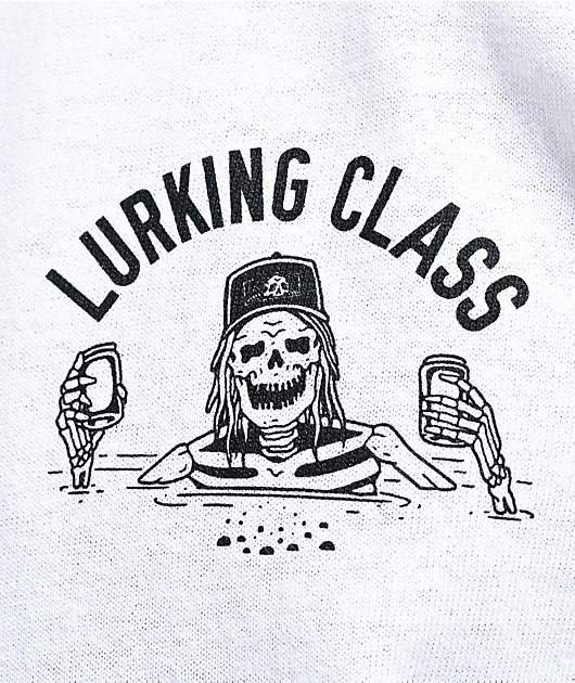 Lurking Class by Sketchy Tank Living The Dream White T-Shirt | Zumiez