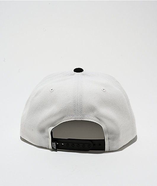 Lurking Class by Sketchy Tank Logo Black & White Snapback Hat | Zumiez
