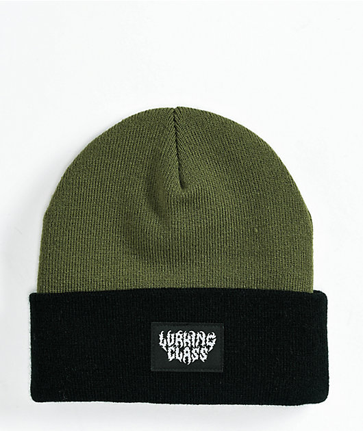 Lurking Class by Sketchy Tank Lurker Box Logo Two Tone Green & Black ...