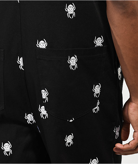 Lurking Class by Sketchy Tank Spider Black Overalls | Zumiez