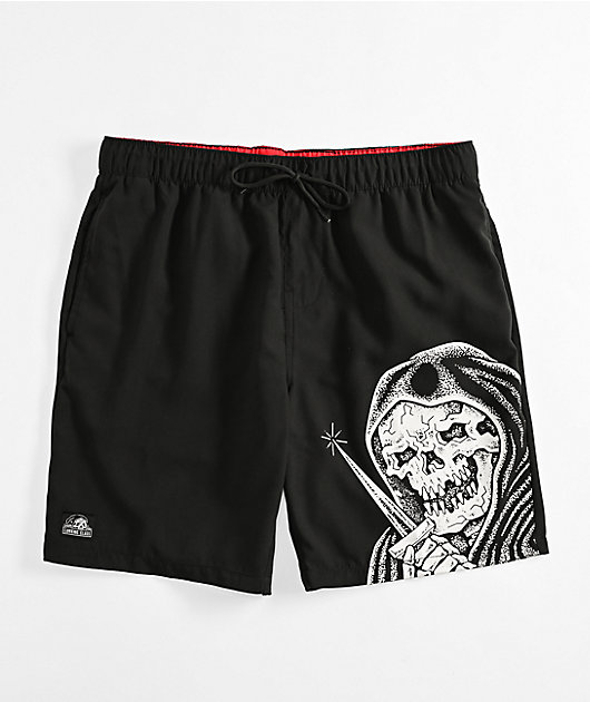 Lurking Class by Sketchy Tank Stay Sharp Black Board Shorts | Zumiez