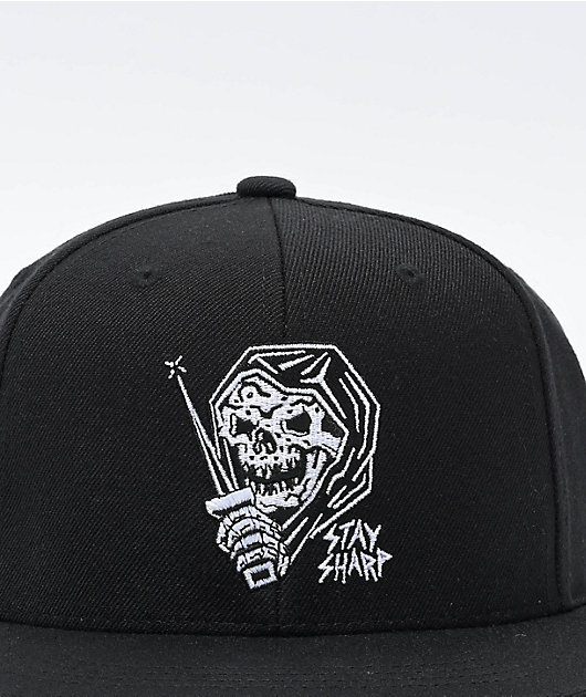 Lurking Class by Sketchy Tank Stay Sharp Black Snapback Hat | Zumiez