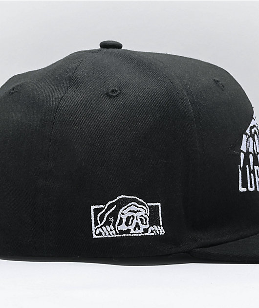 Lurking Class by Sketchy Tank Terror Eyes Black Snapback Hat | Zumiez