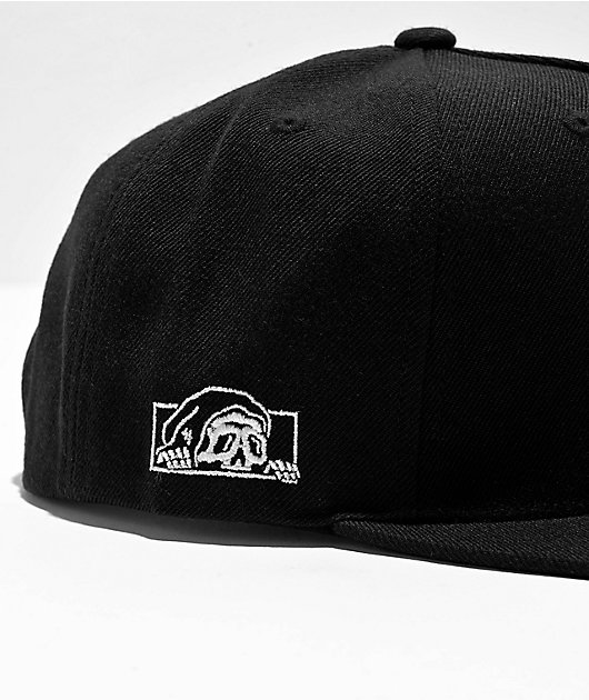Lurking Class by Sketchy Tank Tire Black Snapback Hat | Zumiez