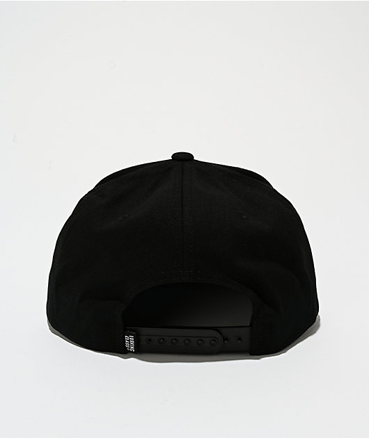 Lurking Class by Sketchy Tank Web Lurker Black Snapback Hat | Zumiez