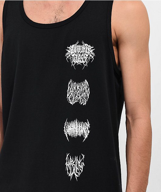 Lurking Class by Sketchy Tank x Saw Blade Demons Black Tank Top | Zumiez