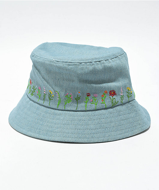 Melodie Garden Light Blue Bucket Hat | Zumiez