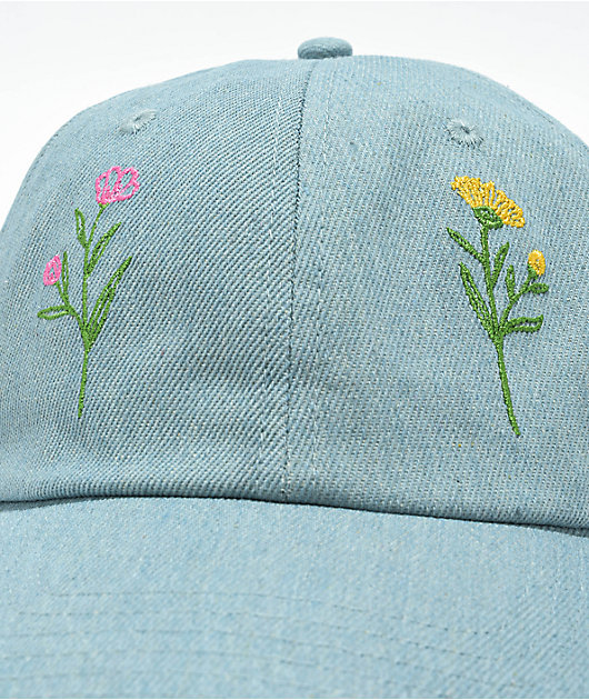 Melodie Garden Light Blue Strapback Hat | Zumiez