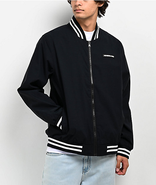 Members Only Black Bomber Jacket | Zumiez