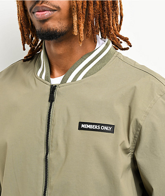 Members Only Green Bomber Jacket | Zumiez