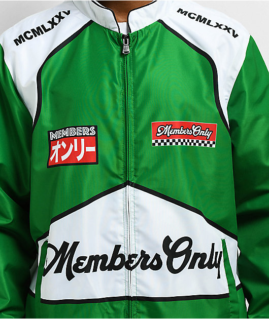 Members Only Racing Green Jacket | Zumiez