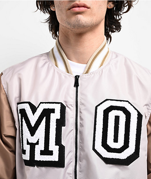 Members Only Tiger Tan Bomber Jacket | Zumiez