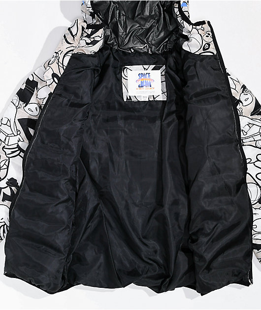 Members Only x Space Jam: A New Legacy Kids' Tune Squad Hooded Puffer ...