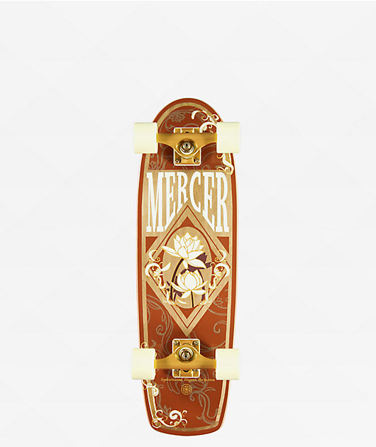 Mercer Golden Lotus 27.5" Cruiser Skateboard Complete | Zumiez