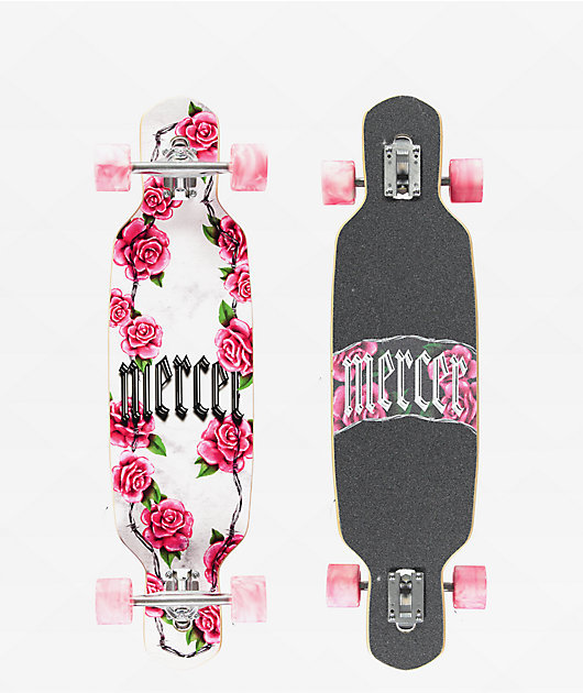 Mercer Rose City 35" Drop Through Longboard Complete | Zumiez