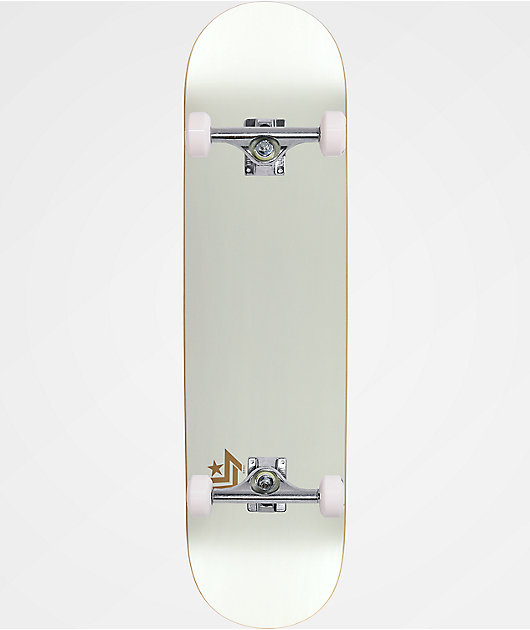 Mini Logo Chevron White 8.25" Assembled Skateboard Complete | Zumiez