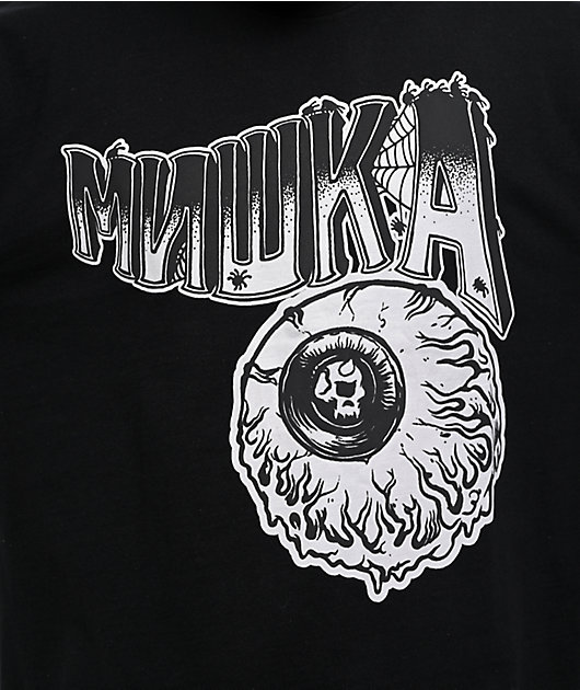 Mishka Banner Black T-Shirt | Zumiez