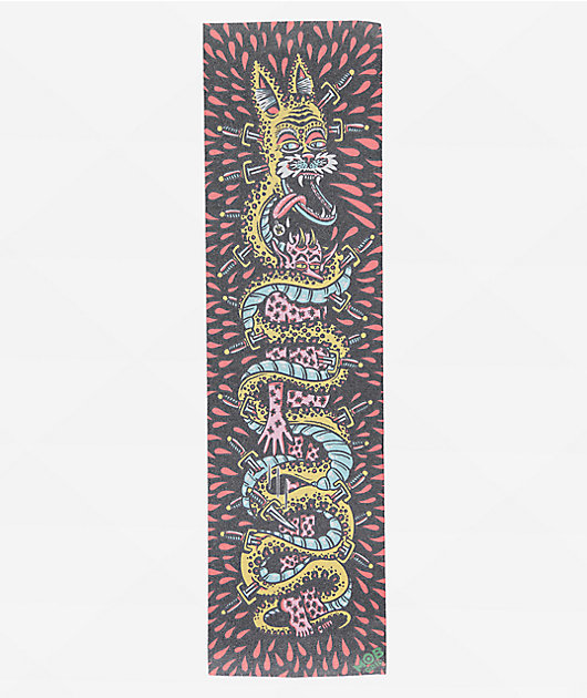 Mob x Matt Crabe Cat Snake Grip Tape | Zumiez