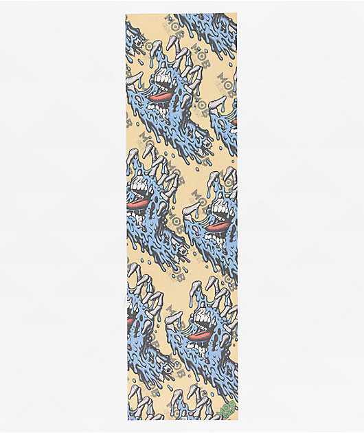 Mob x Santa Cruz Melting Hand Clear Grip Tape | Zumiez