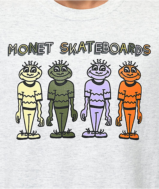 Monet Dweebz Grey T-Shirt | Zumiez