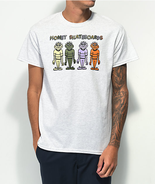 Monet Dweebz Grey T-Shirt | Zumiez