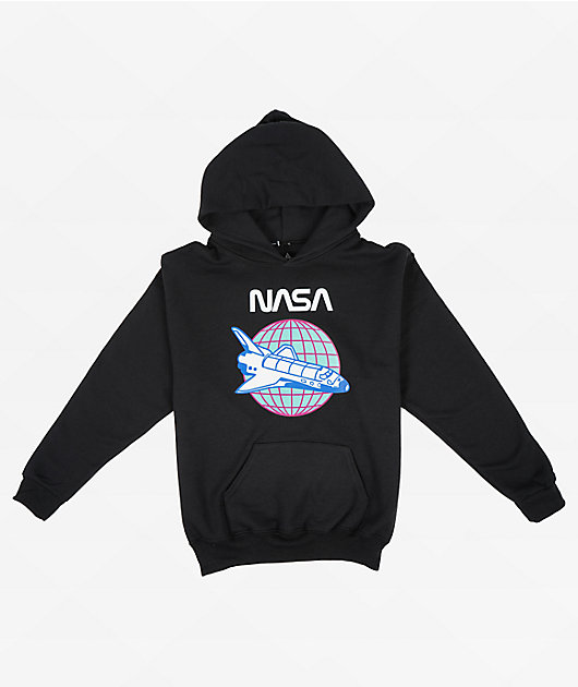 NASA Kids Shuttle Black Hoodie | Zumiez