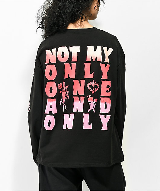 NGOrder One And Only Long Sleeve Black T-Shirt | Zumiez