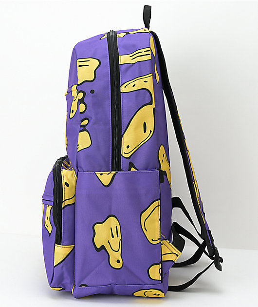Neff Drippy Smile Momentum Purple Backpack | Zumiez